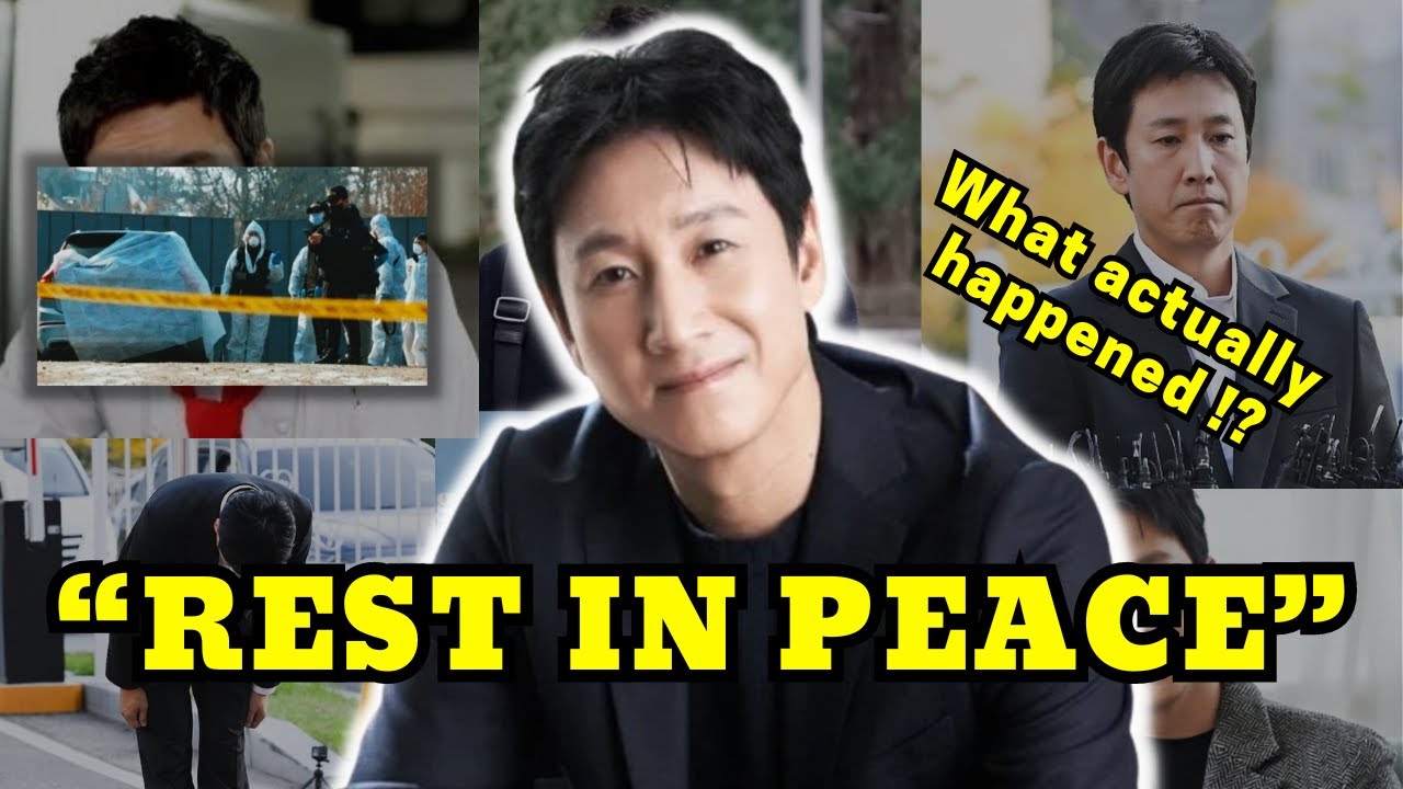 Lee Sun Kyun: Parasite Actor Found Dead ‼️ - YouTube