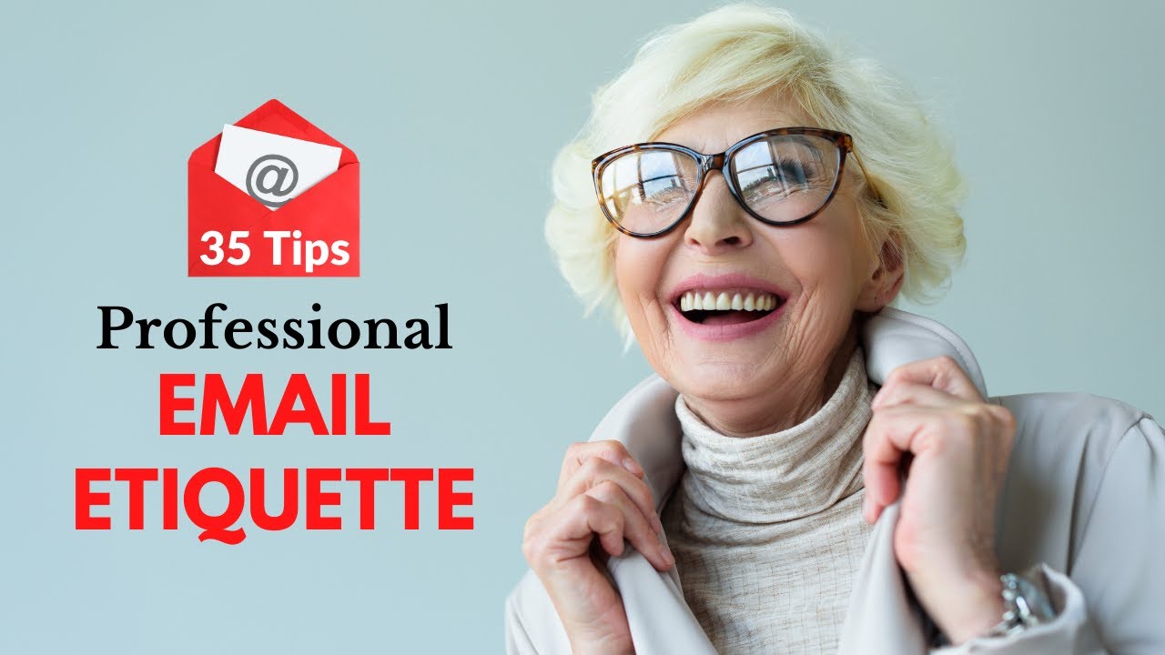 35 Email Etiquette for Business Life & Professional Career! - YouTube