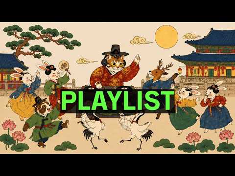 [Playlist] Chosun Style & Rhythm! Dreamy Traditional Korean House Beats | Deep Korean House Vibes