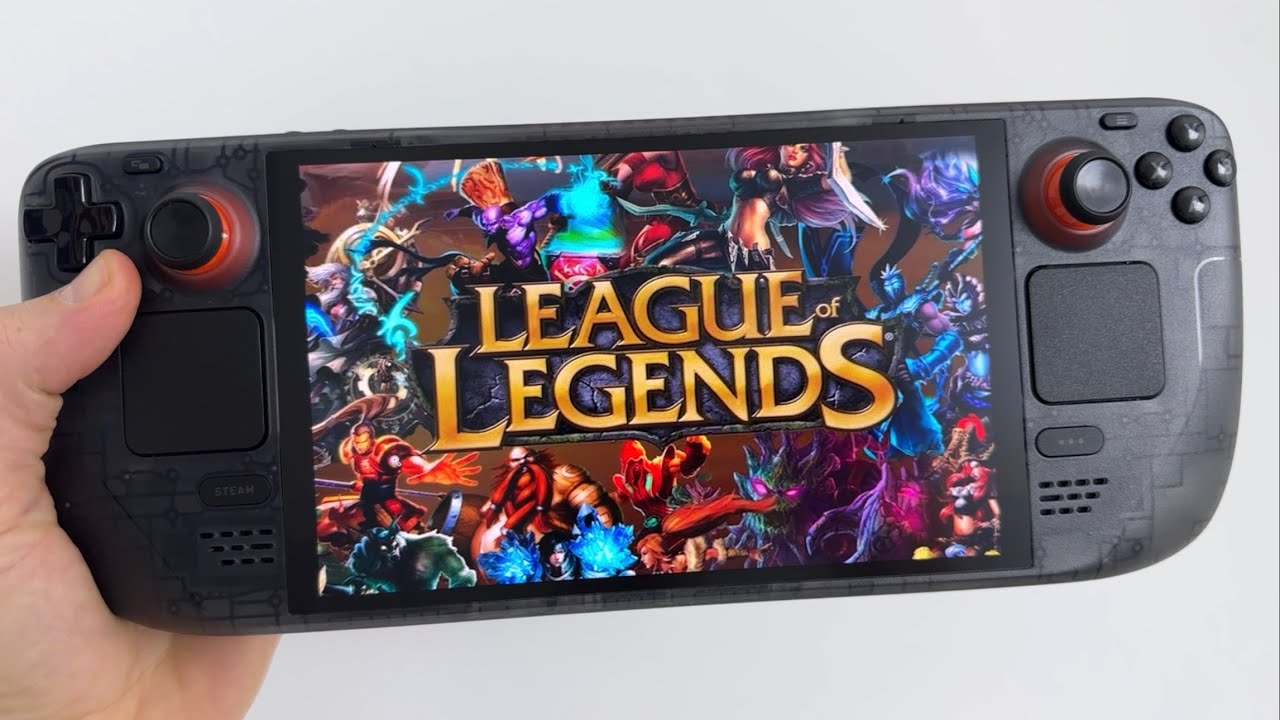 League of Legends on Steam Deck OLED: 90 FPS Gameplay - YouTube