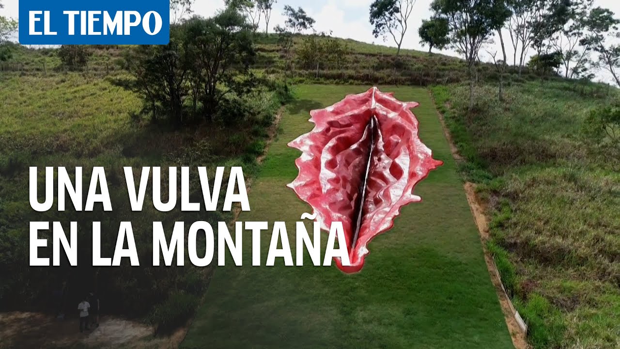 Escultura de vulva gigante impulsa debate sobre género en Brasil - YouTube