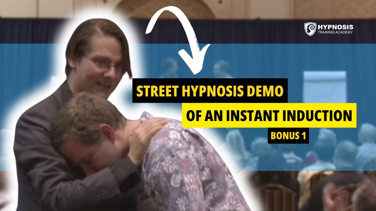 Street Hypnosis Demo: Instant Induction | Bonus 1 - YouTube