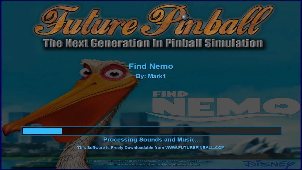 Find Nemo | PINBALL TABLE | HD | DOWNLOAD LINKS - YouTube
