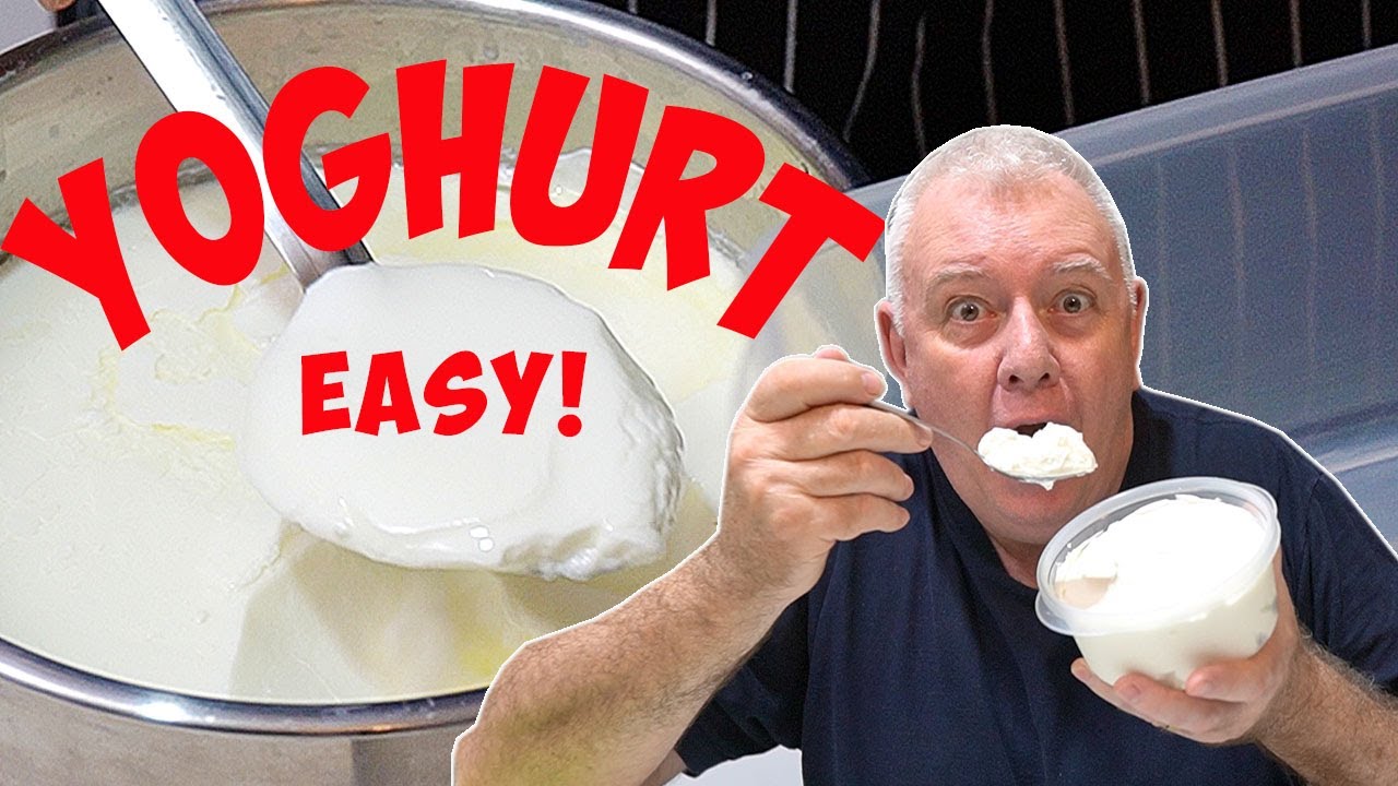 How to make PERFECT GREEK Yoghurt - Thick, Tangy & Foolproof! - YouTube