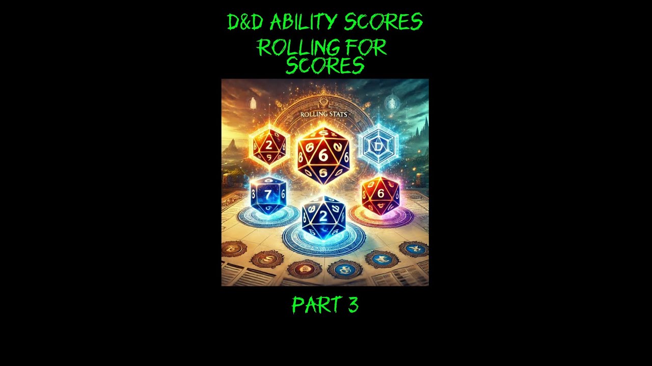 Ability Scores - Rolling for Scores - YouTube