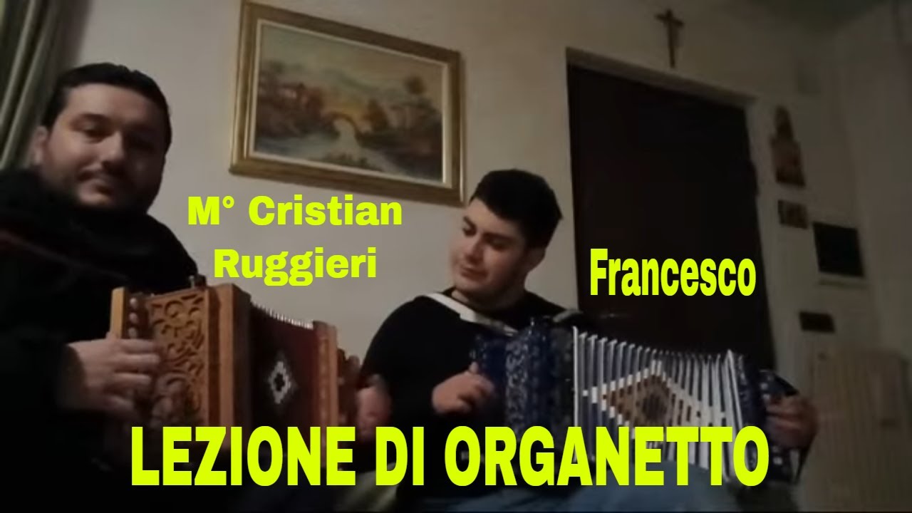 A Lezione di Organetto con il MAESTRO CRISTIAN RUGGIERI 🎶 (prova di ...