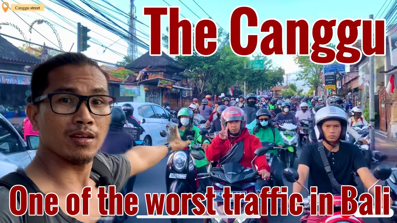 The Canggu || One of the worst traffic in Bali #canggu #bali #indonesia ...