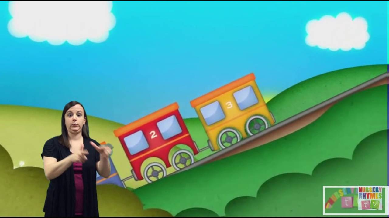 This Little Train with sign language - YouTube