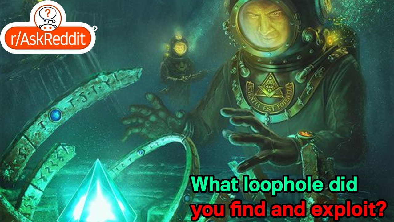 What loophole did you find and exploit? - YouTube