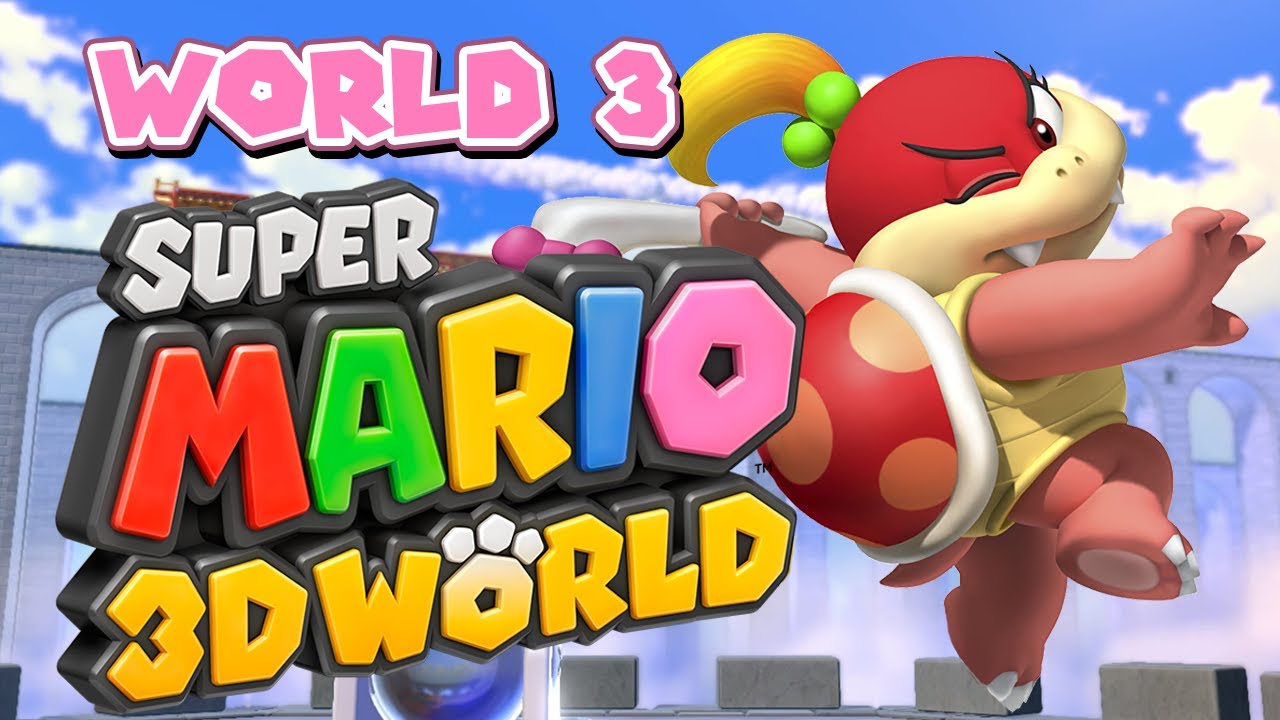 Let's Play Super Mario 3D World - Part 6: Pom Pom & Hisstocrat - YouTube
