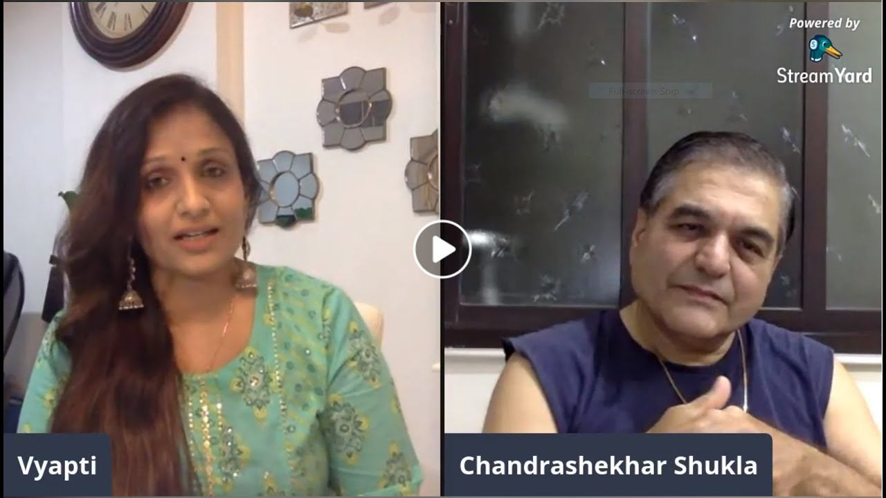 Vartalaap with Shri Shekhar Shukla by Dr. Vyapti Joshi, DYine ...