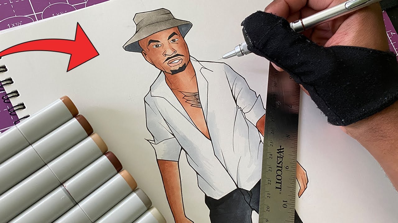 How I Draw My Characters- Full Body! - YouTube