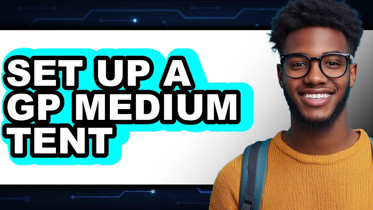 How to Set Up a GP Medium Tent (Full Guide) - YouTube