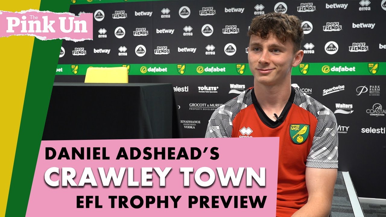 Daniel Adshead ahead of Crawley Town in the EFL Trophy - YouTube