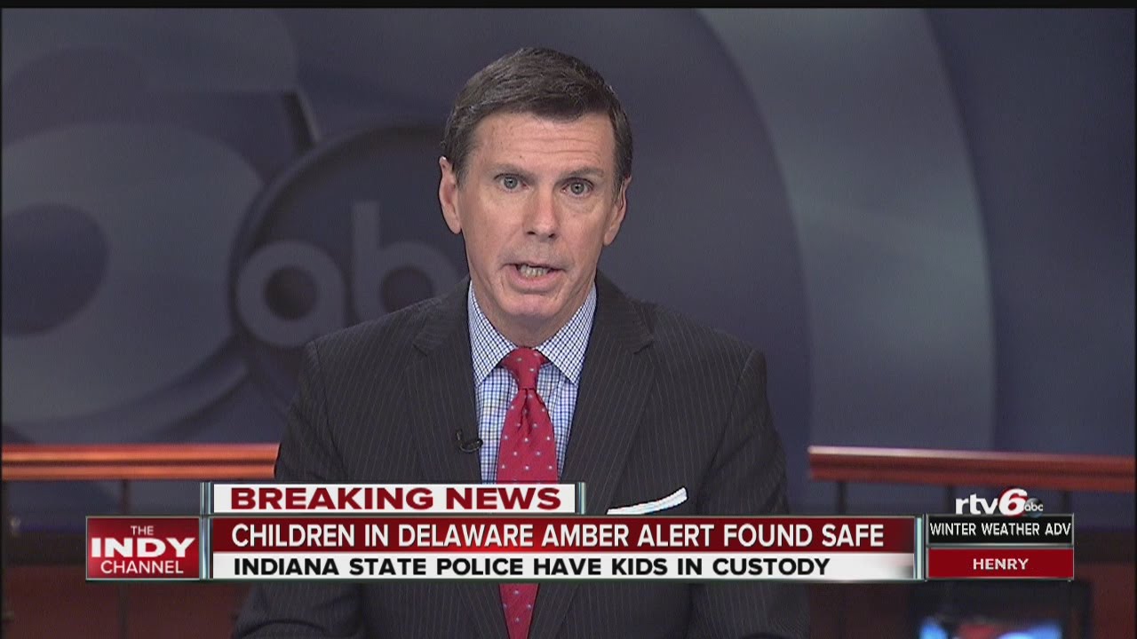 Children in Delaware Amber Alert found safe in Indiana - YouTube