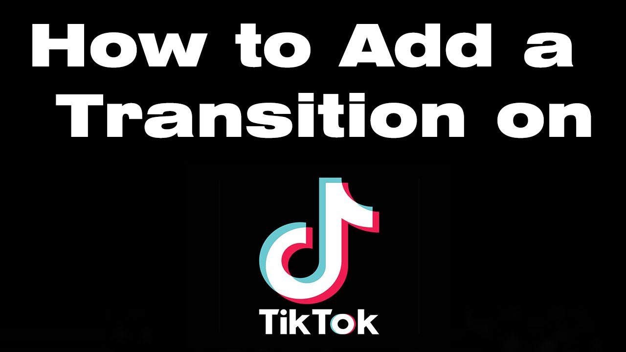 How to do TikTok transition (make transition video in Tik Tok) - YouTube