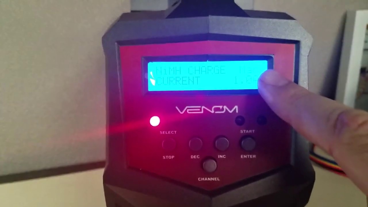 Switching from Manual to Auto on a Venom Charger. - YouTube