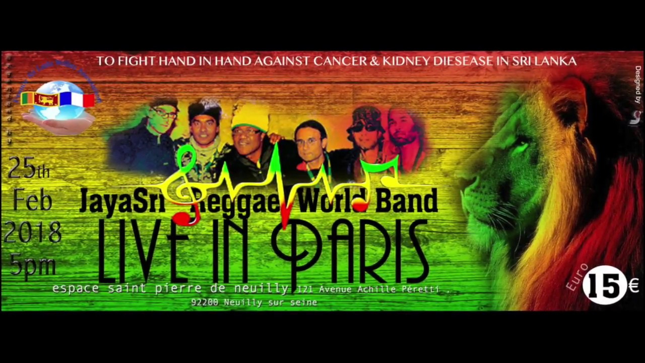 Jayasri World Reggae Band Live in Paris - Highlights - YouTube