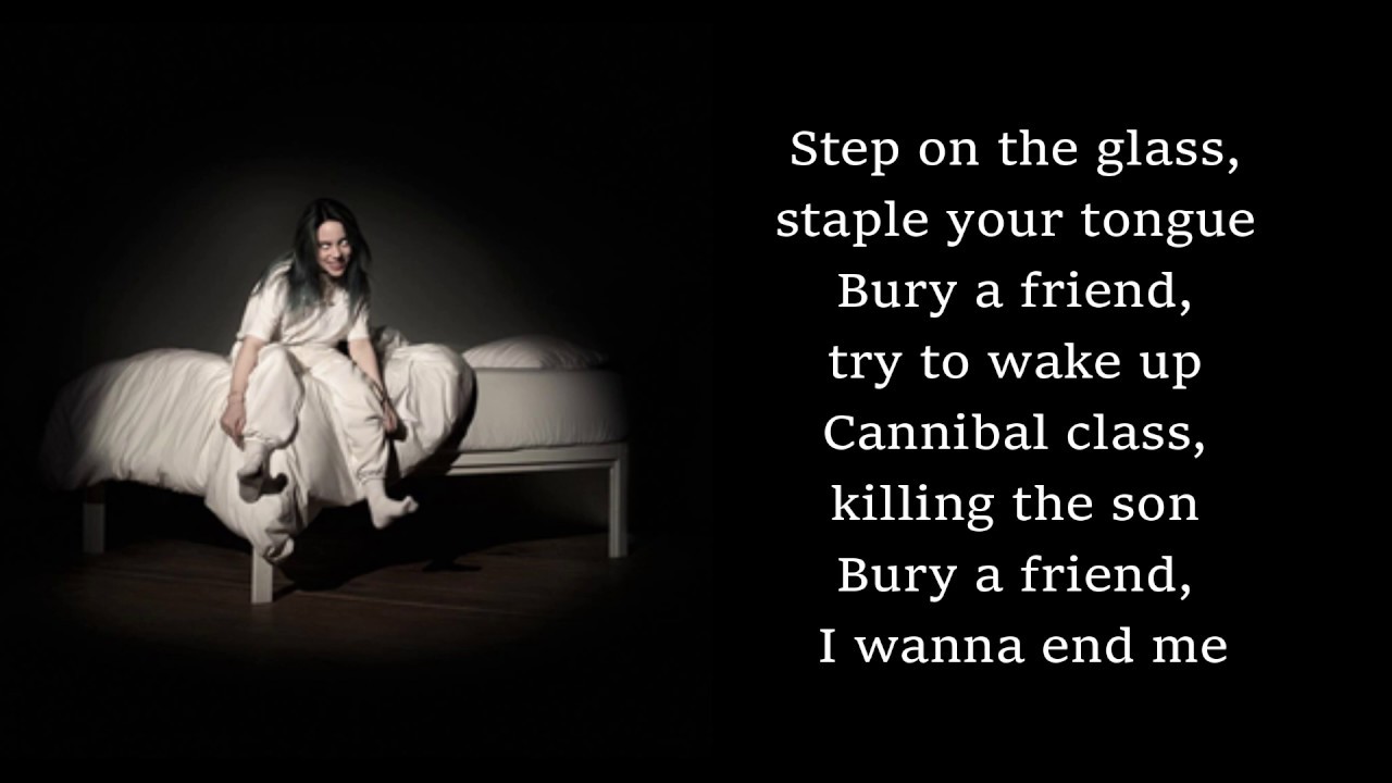 Billie Eilish bury a friend instrumetal + background vocals - YouTube
