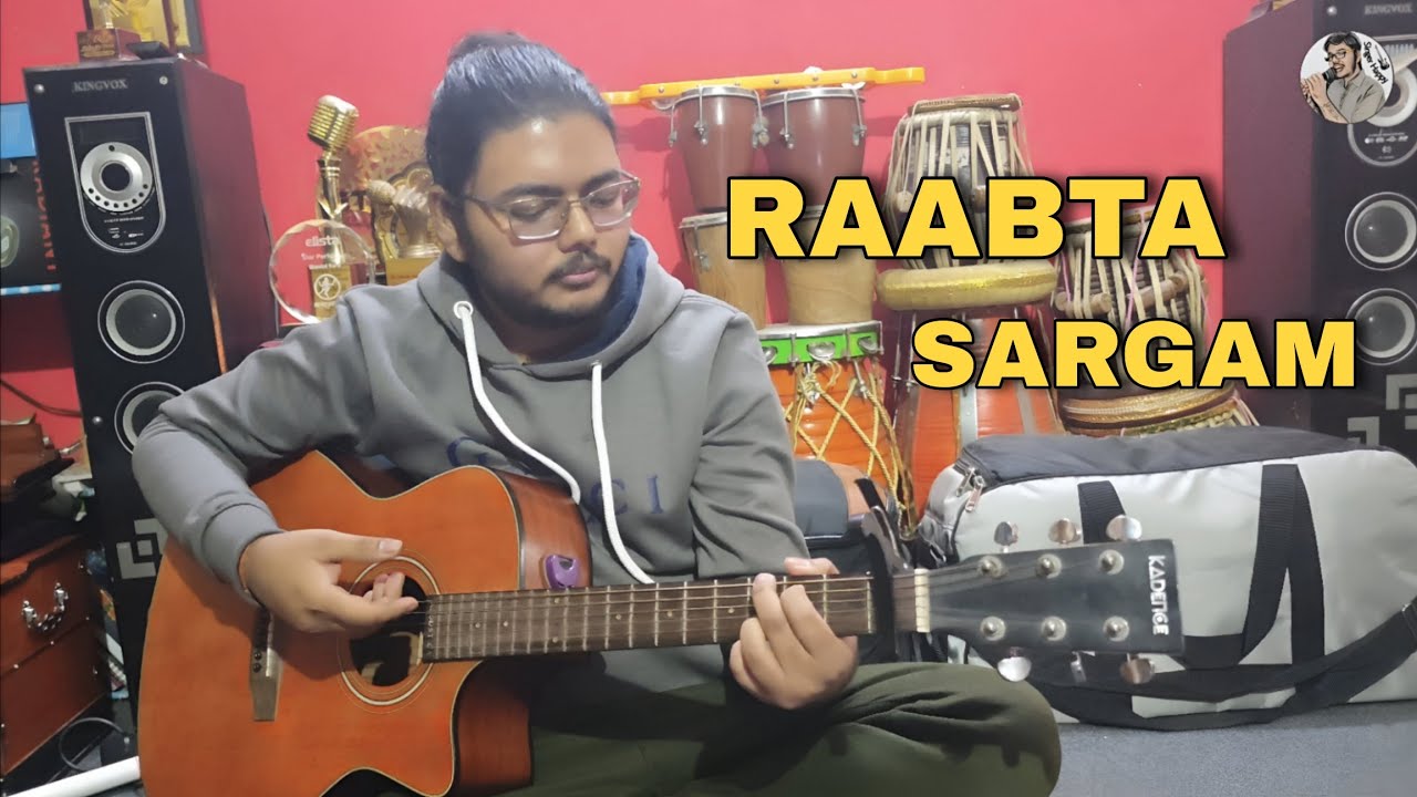 Raabta Sargam Part | Siyah Raatein | Pt.Ragesh Raga | Acoustic Guitar ...