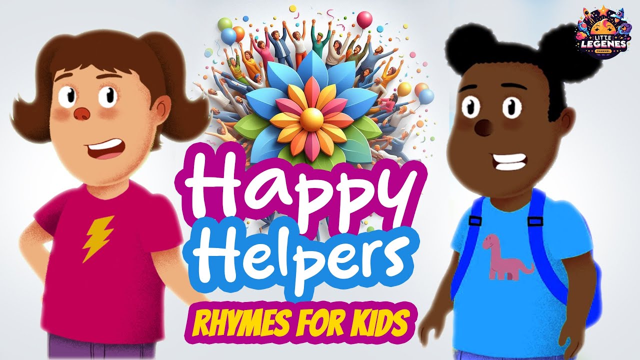 Happy Helpers: Make a Friend! | Nursery Rhymes For Kids | Little ...