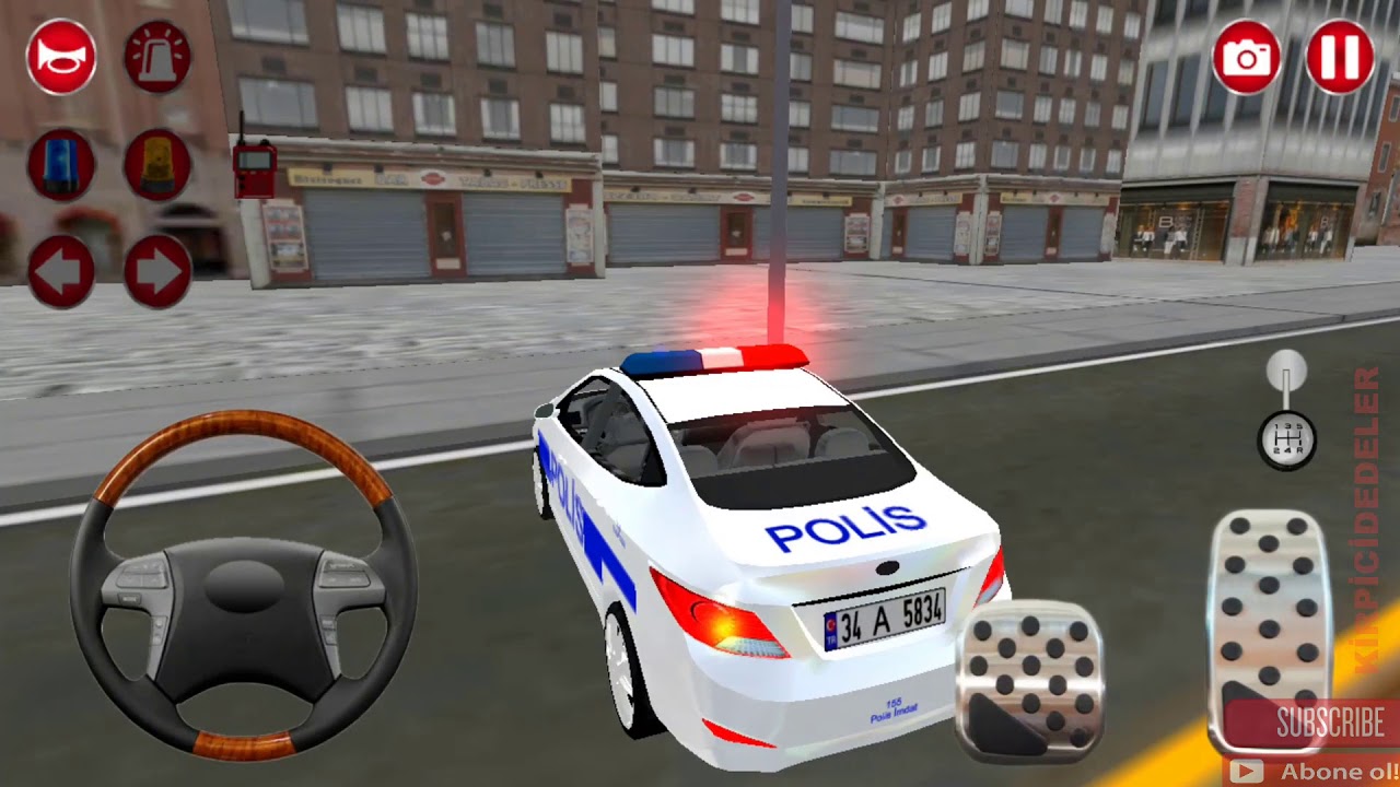İnternetsiz oyunlar; Eğlenceli polis arabası oyunu | Çocuklara özel ...