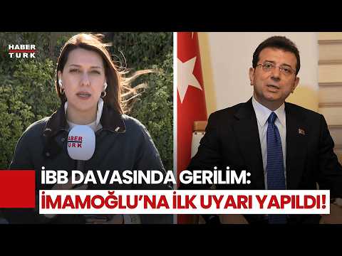 İBB Davası Gergin Başladı: İmamoğlu’na İzinsiz Konuşma Uyarısı!