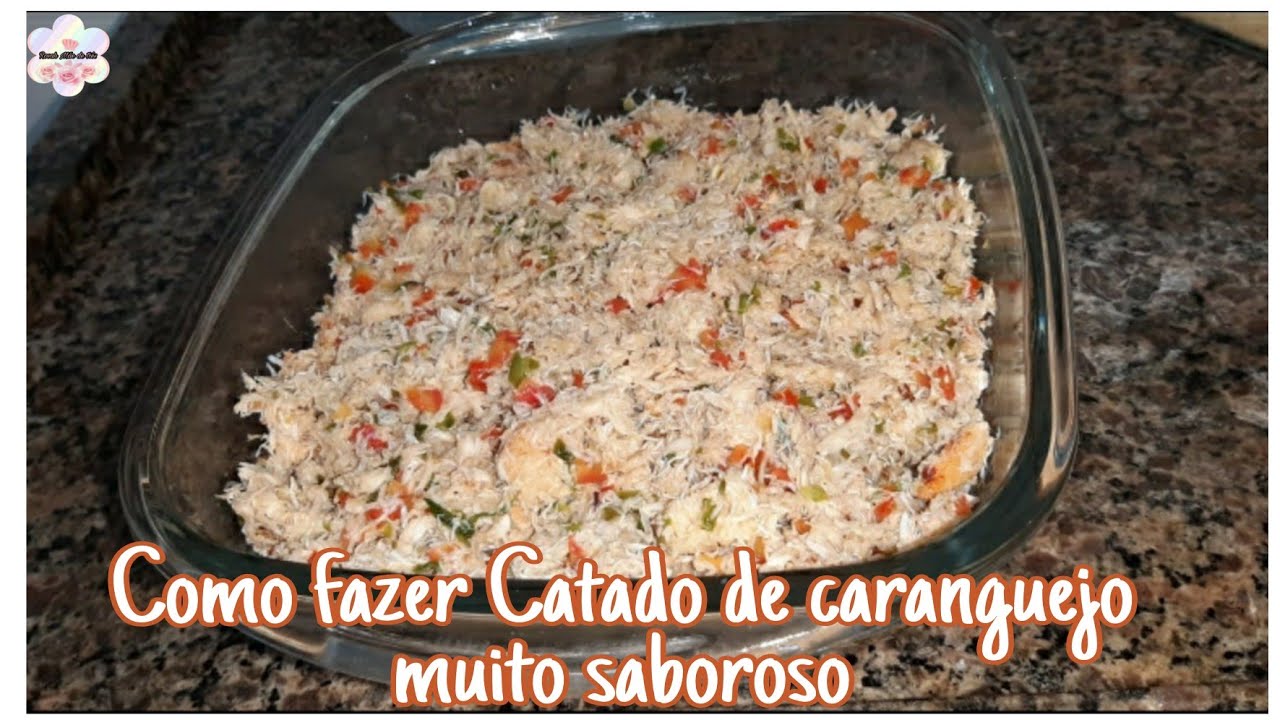 COMO FAZER CATADO DE CARANGUEJO - YouTube