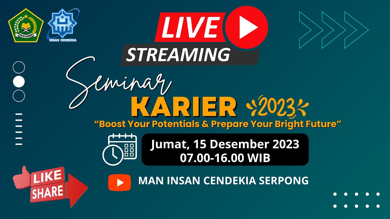 Seminar Karir & Edu Fair "Boost Your Potentials & Prepare Your Bright ...