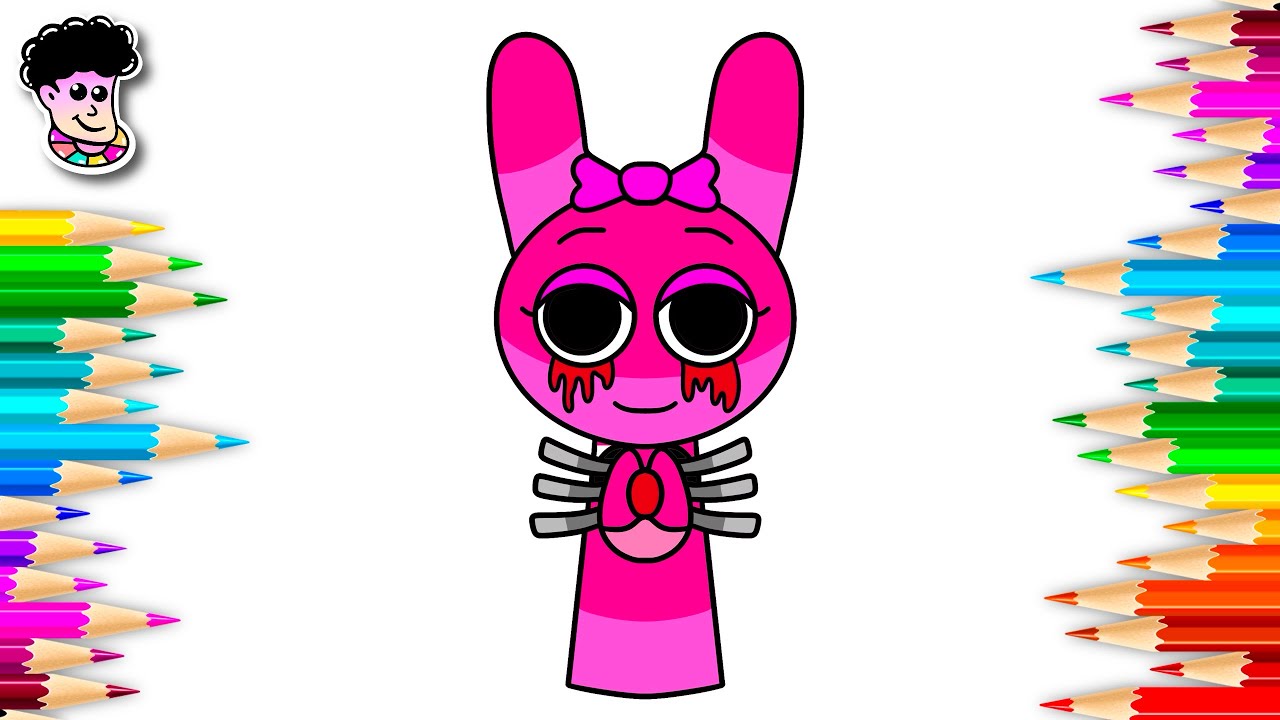 How to Draw pinki phase 2 Incredibox sprunki - YouTube