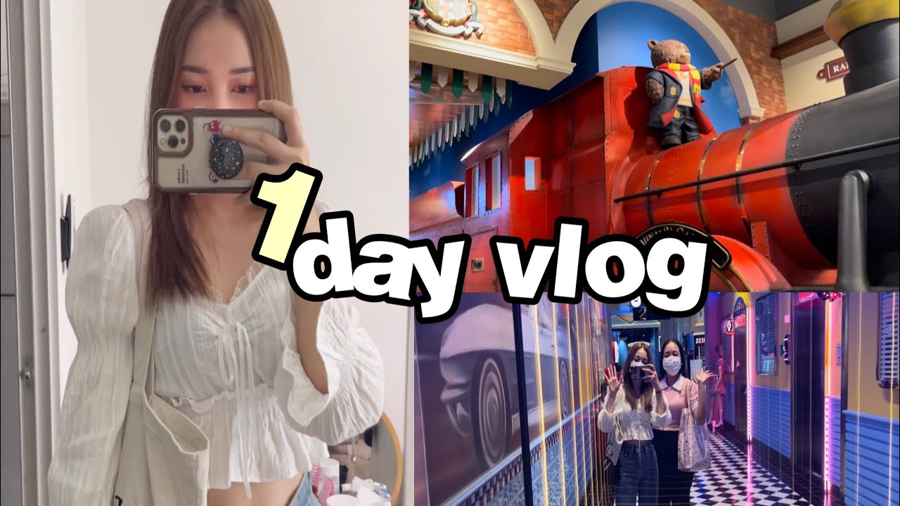 1 Day vlog ̆̈ 🍝 🛒 หายไปไหน , นัดเจอเพื่อน ,เดินเล่นเทอมินอล | คิดถึงเลย ...