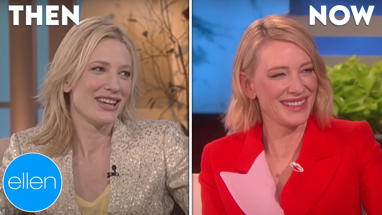 Then and Now: Cate Blanchett’s First and Last Appearances on 'The Ellen ...