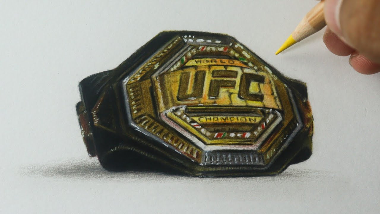 Como desenhar o Cinturão do UFC - YouTube
