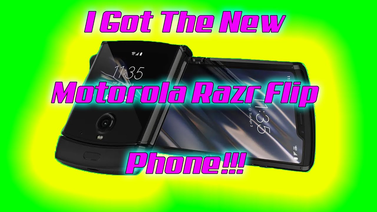 I Got The New Razr Flip Phone & Unboxed It On Stream! - YouTube