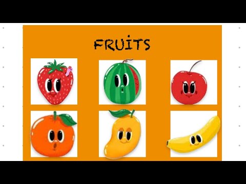 Fun Learning Colors, Fruits, and Shapes for Kids #children #learning # ...