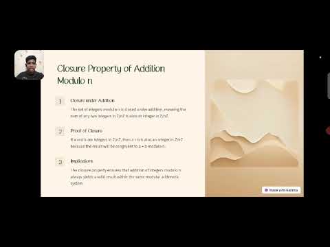 Introduction to Additive group of integers modulo n - YouTube