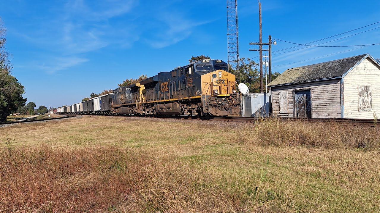 CSX 3286 Leading M409-23 With a Yn2 Trailing 2nd out Freight Manifest ...