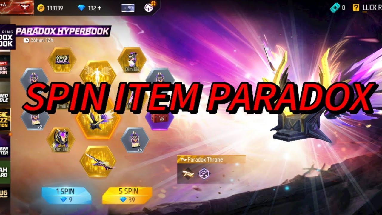 SPIN SPIN ITEM HYPERBOOK PARADOX - YouTube