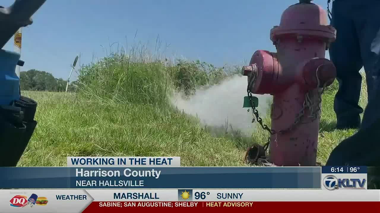 Longview firefighters discuss summer heat hardships - YouTube