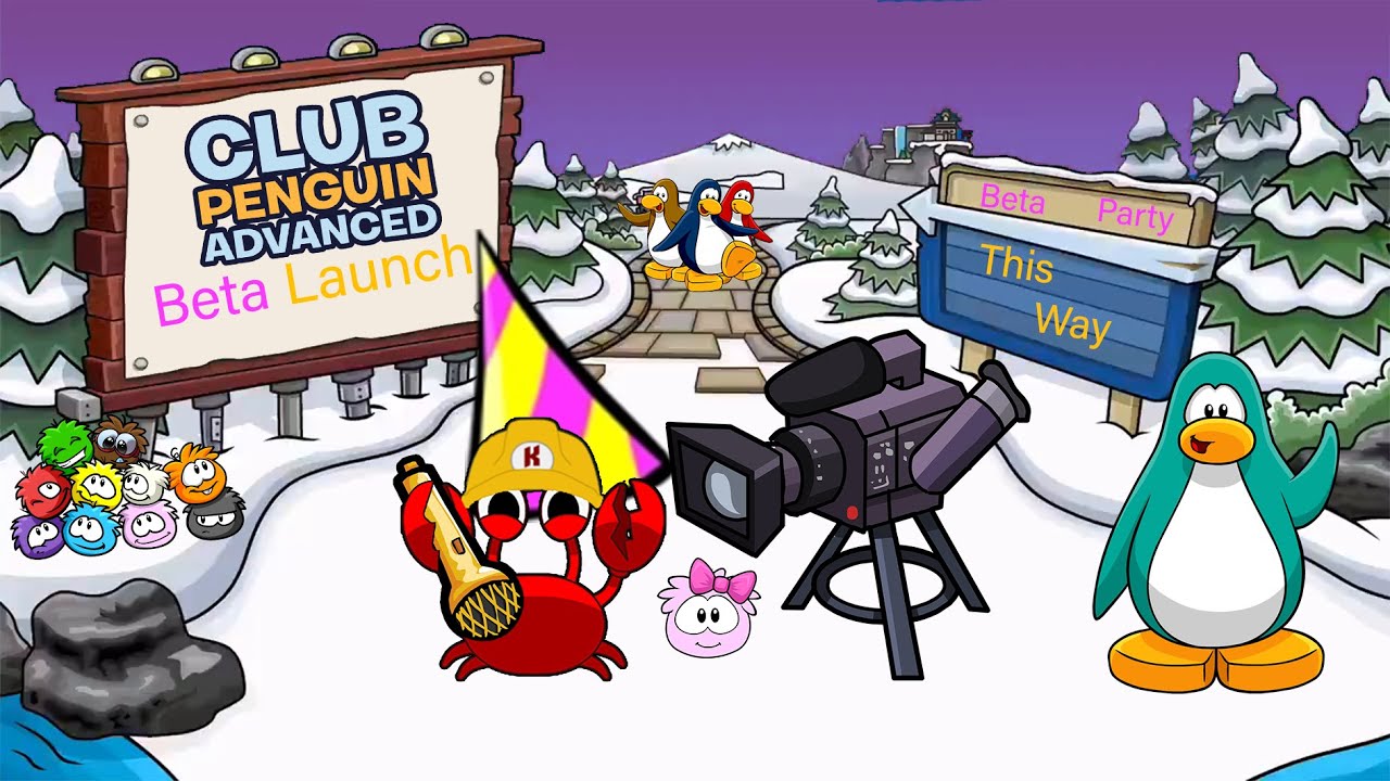 Club Penguin Advanced Beta Launch | Crab News Live - YouTube