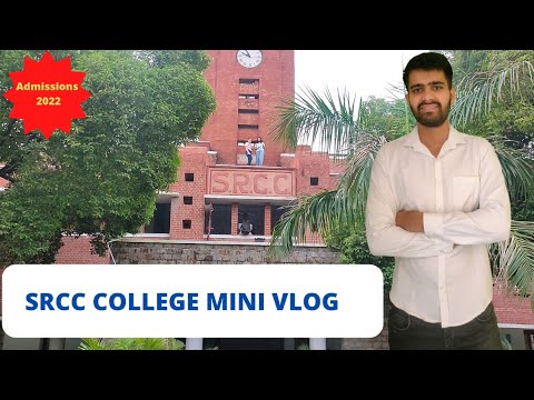 SRCC Campus Tour|SRCC college Delhi University|SRCC vlog|SRCC college ...