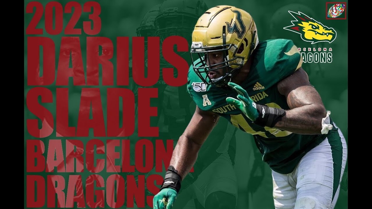 Former Ohio State DE Darius Slade Signs with the Barcelona Dragons (ELF ...