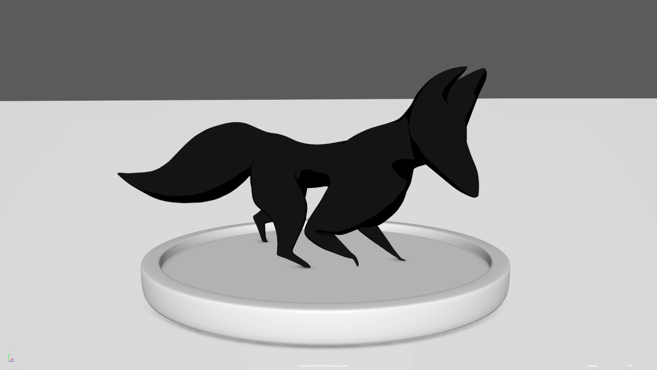 Fox Sneak, Walk and Run Cycle - YouTube