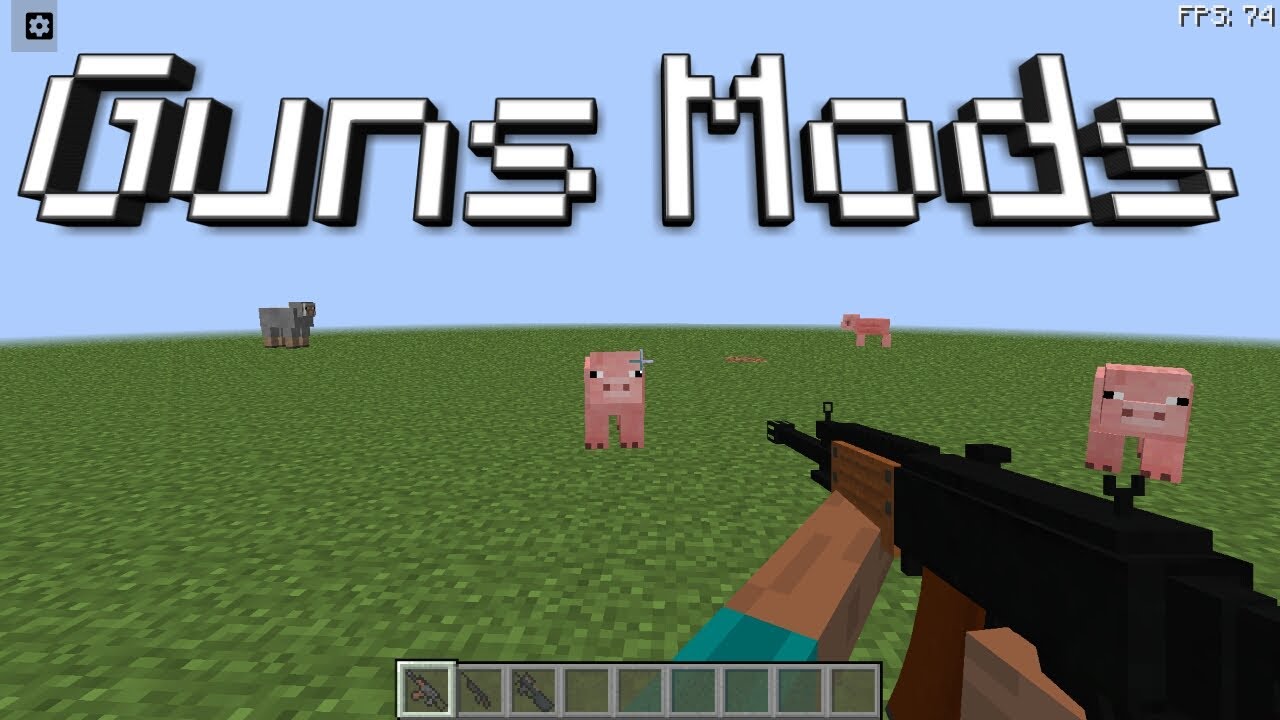Mcinabox Minecraft 1.7.10 Guns Mods - YouTube
