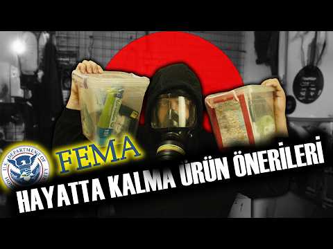 Afetlere Ne Kadar Hazırsınız? - FEMA’nın Önerdiği Hayatta Kalma Ürünleri!