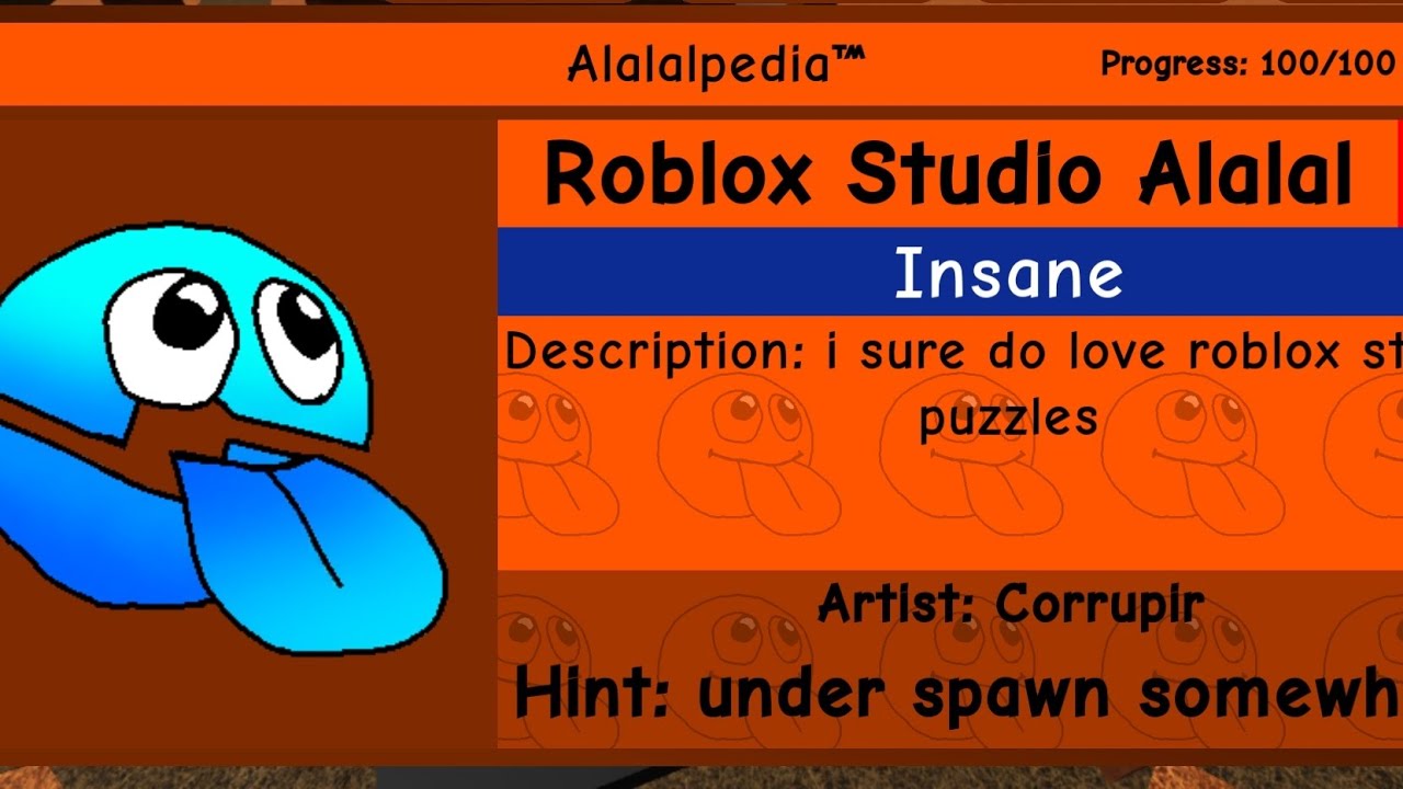 (UPDATED) How to get Roblox Studio Alalal (find the alalals) - YouTube