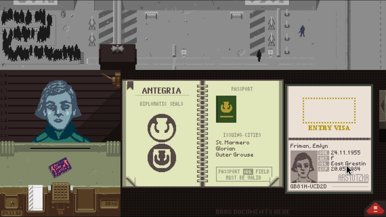 Papers Please|Full game|Part 1 - YouTube
