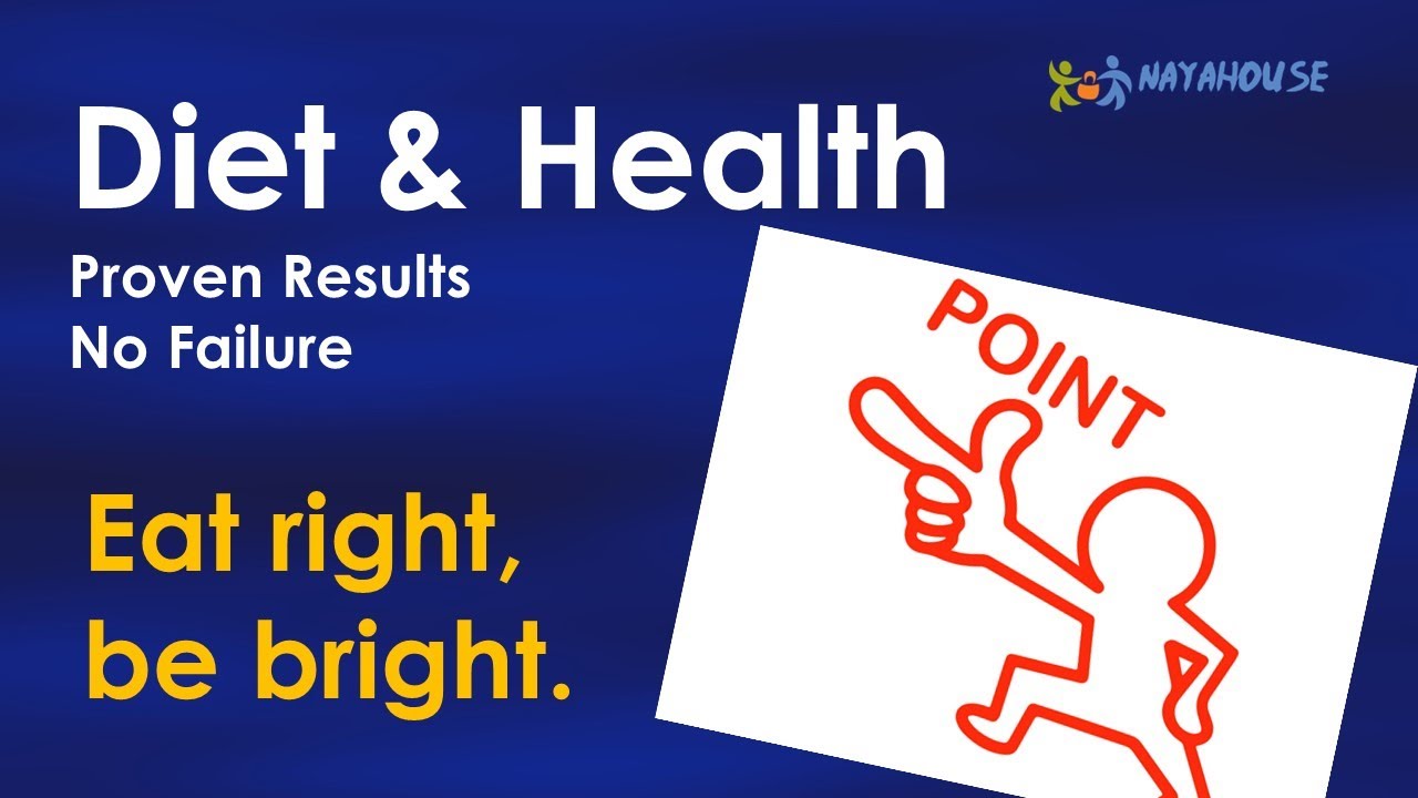 Just For The Diet & Health 5, Eat Right, Be bright - YouTube