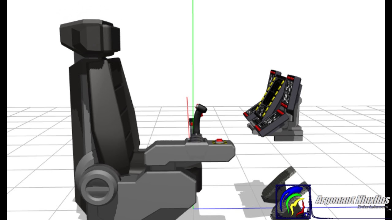 Battletech Cockpit Controller Matchmove Testing Of 3D Animation 0013 ...
