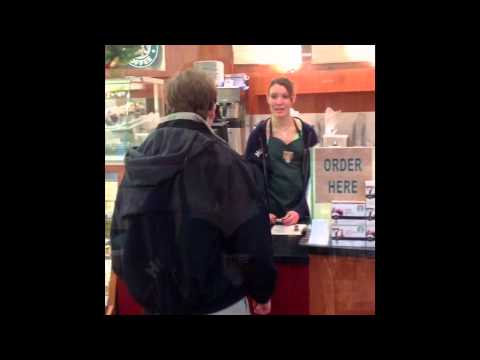 Greeting a cashier - YouTube